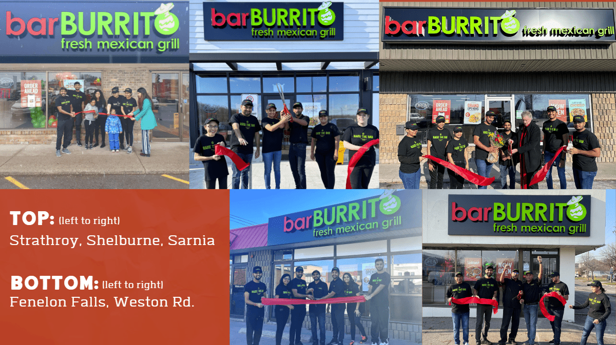 10 New Locations Have Been Opened | BarBurrito