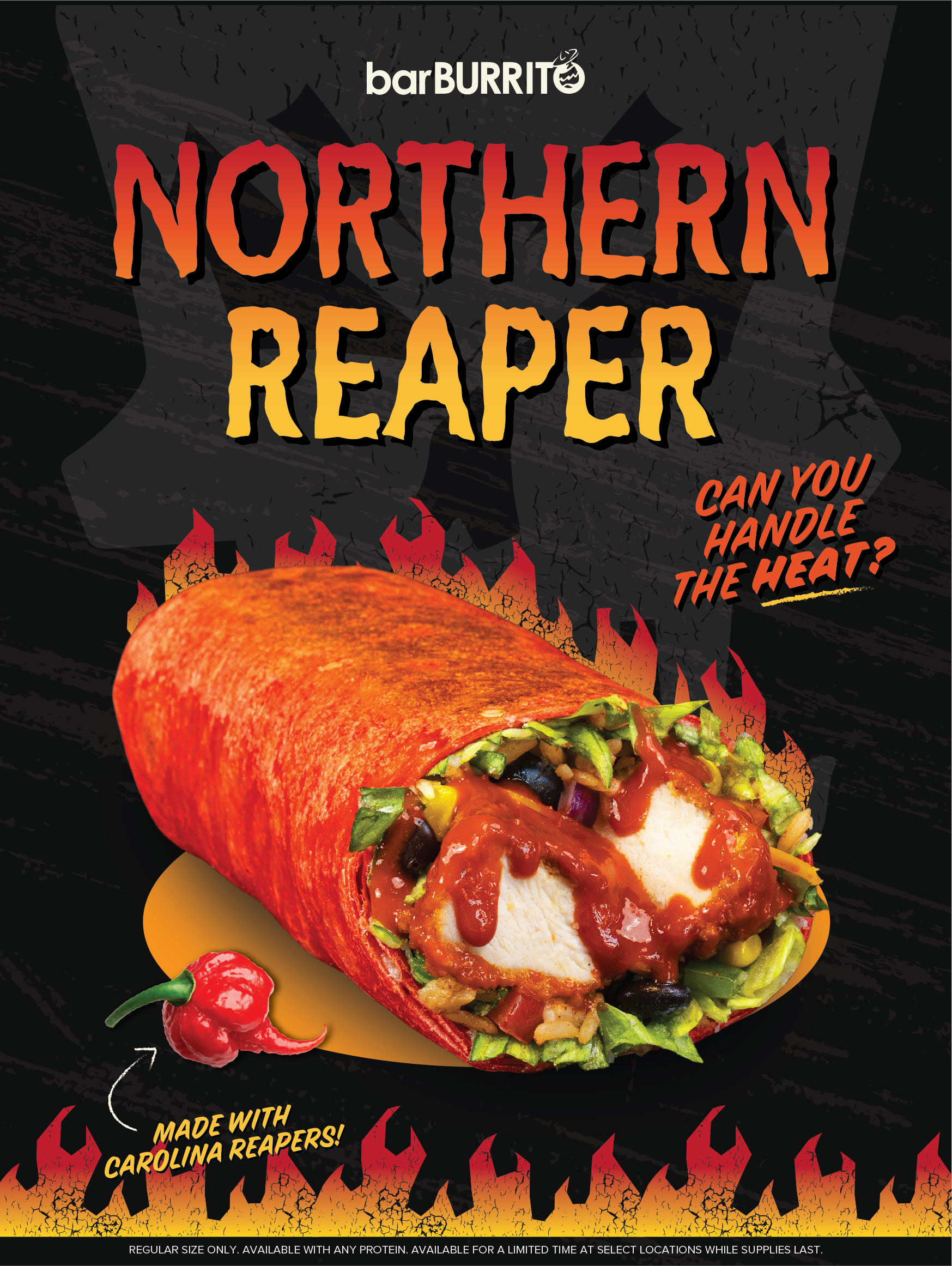 CANADA’S SPICIEST BURRITO – THE NORTHERN REAPER IS HERE! – BarBurrito