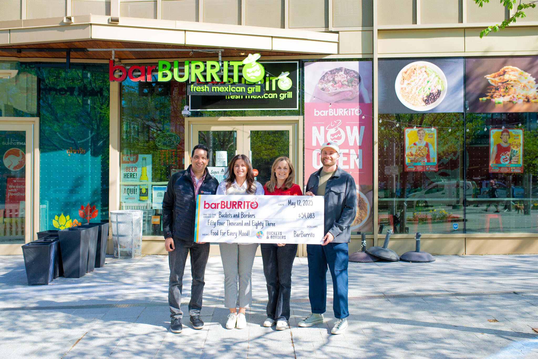 BARBURRITO SCORES BIG FOR BUCKETS & BORDERS: OVER $54,000 RAISED ...